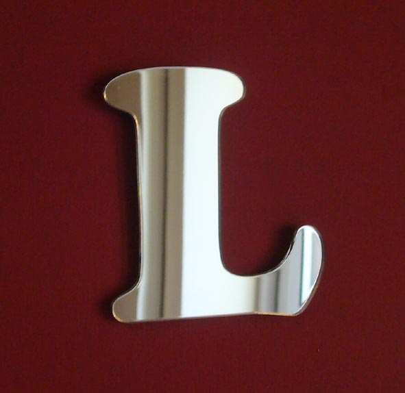 Letter L Mirror : Personalised and Novelty Gifts, Buy from Shed Load Of ...